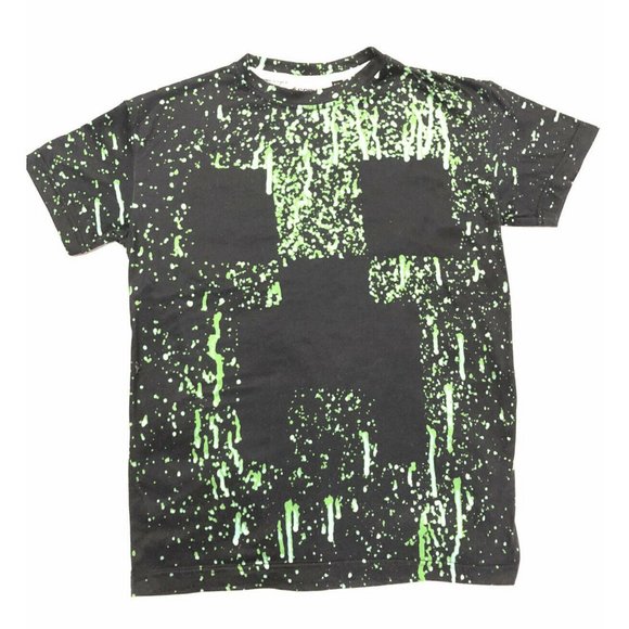 Minecraft | Shirts & Tops | Minecraft Creeper Tshirt Scruffy Swank ...